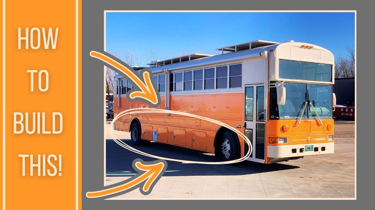 Got Too Much JUNK In Your Trunk? Add a Garage! Our Bus Build Series ...