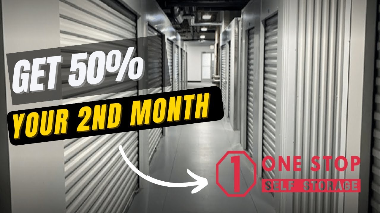 Get 50% off your Second Month at One Stop Self Storage Milwaukee for a ...