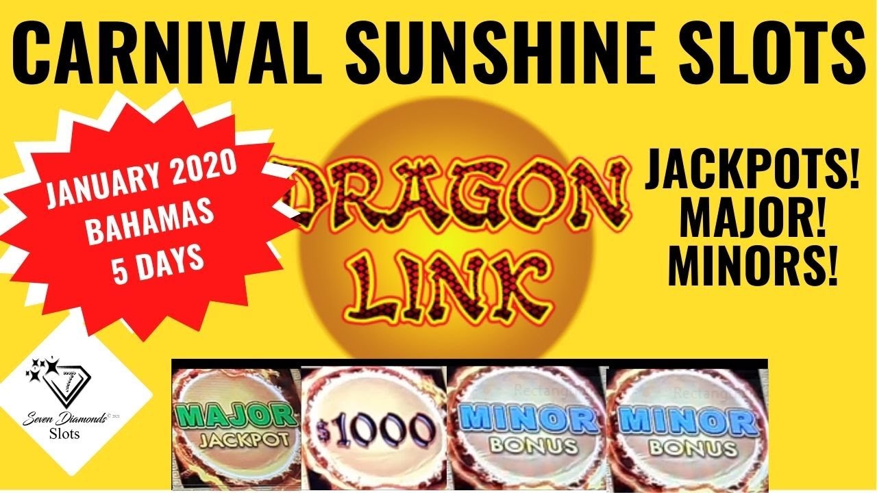 DRAGON LINK SLOTS! MAJOR JACKPOT! MINOR BONUSES! $1000 ORB! Carnival ...