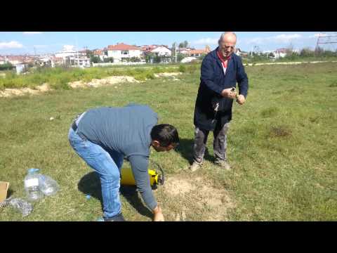 Akfil Benzinli El sondaj toprak kaya sondaj karot makinası-el sondajı