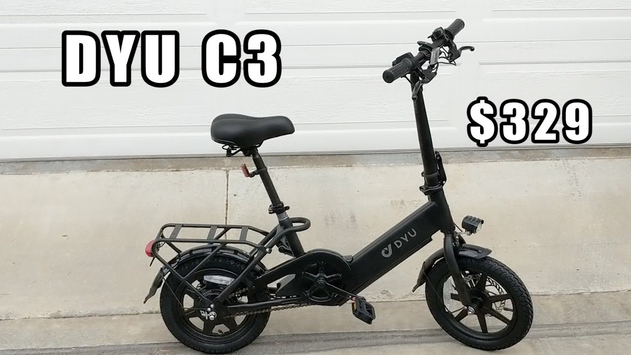 DYU C3 $329 Budget Electric Bike 🚲 - YouTube