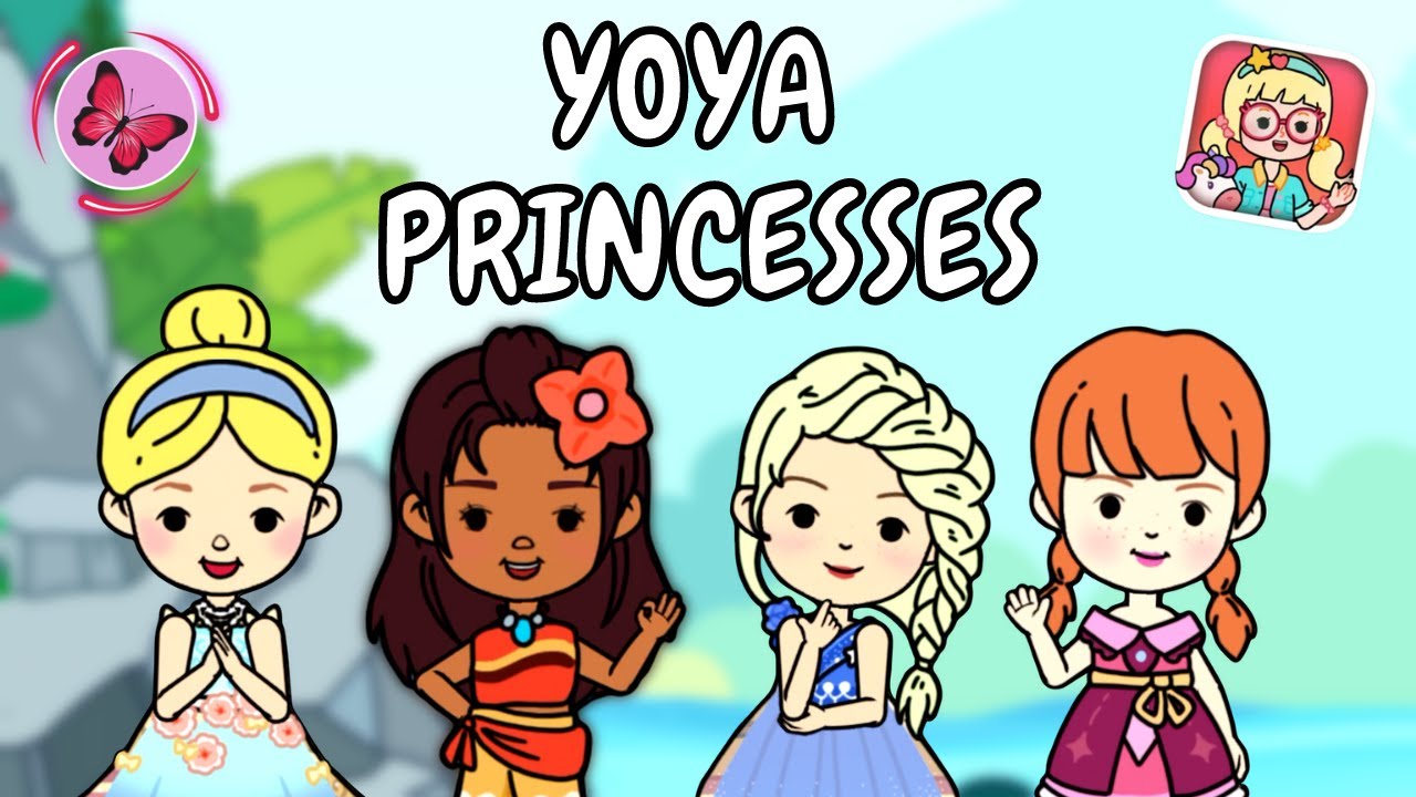 MAKING DISNEY PRINCESSES IN YOYA WORLD! YoYa Busy Life World | TOCA ...