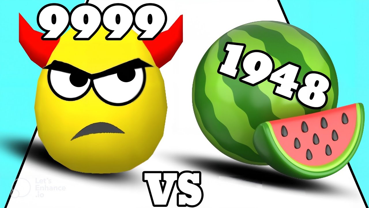 🍉Draw To Smash: Logic puzzle VS Watermelon run 3d game | Max Gameplay ...