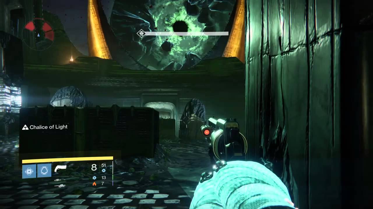 Destiny: Crota's End Raid (Normal) - End Mission Done Solo - YouTube