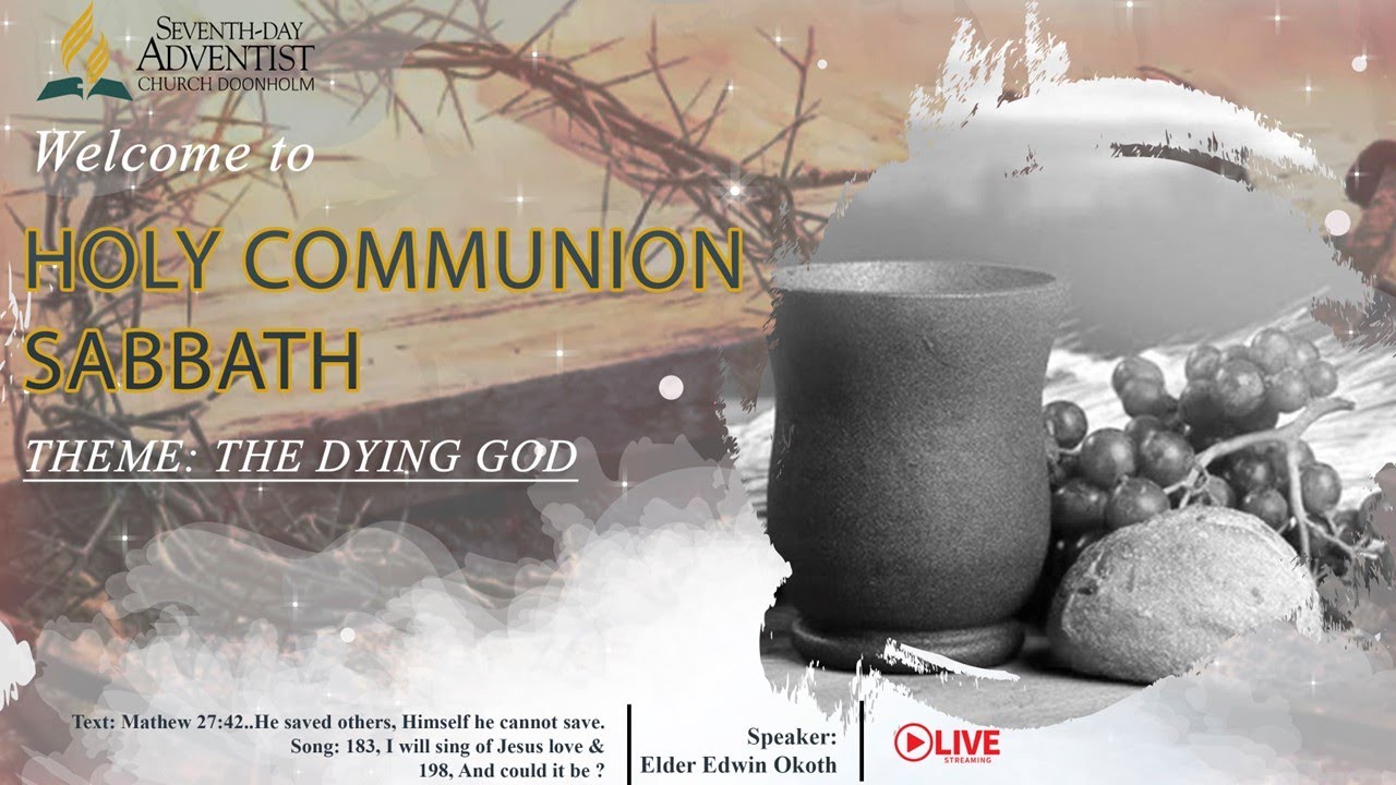 Holy Communion sabbath - YouTube