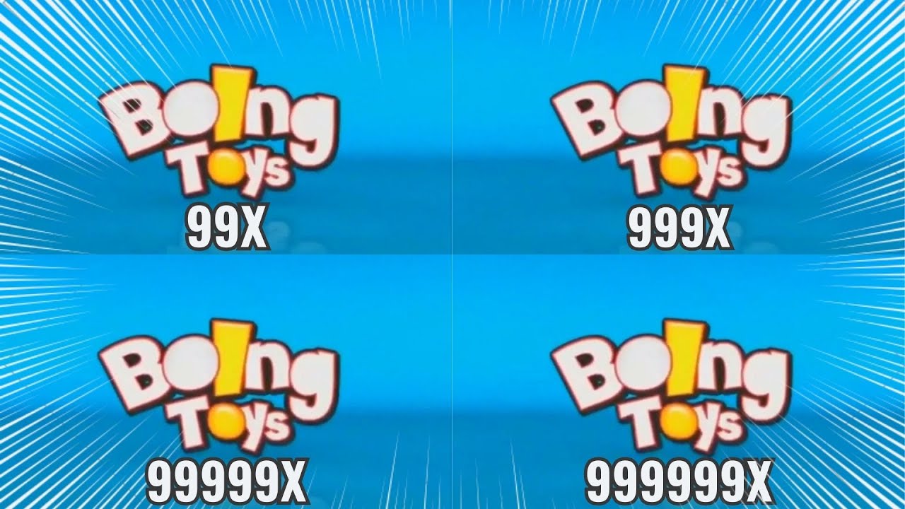 Boing Toys Intro Getting 999999X Speed - YouTube