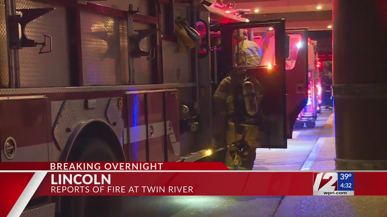 Fire reported at Twin River Casino - YouTube