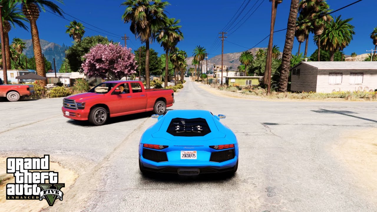 Lamborghini + Cromatix + LWE (Lively World Expansion) no Gta V Enhaced ...