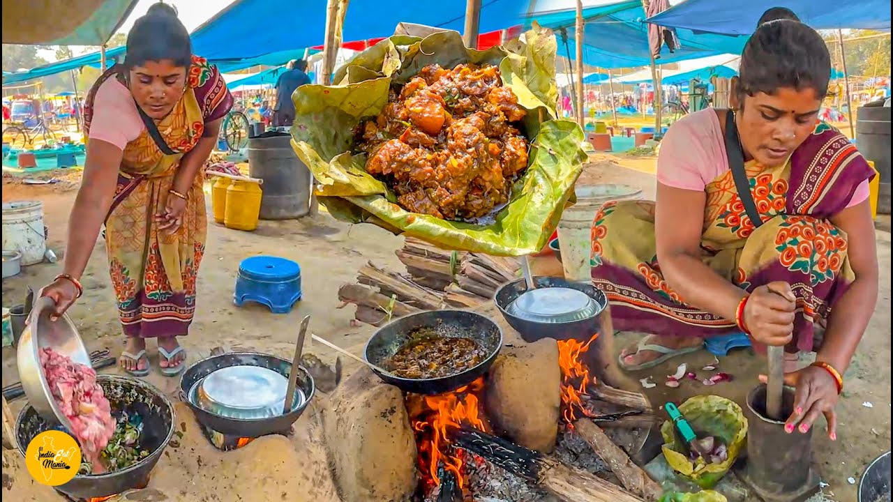 Jharkhandi Adivasi Style Chulhe Wala Pork Recipe Rs. 100/- Only l ...
