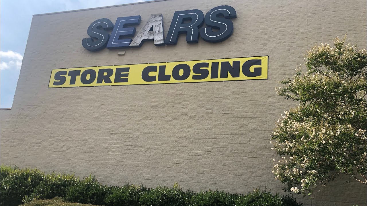Final Days of Sears - Town Center at Cobb (Kennesaw GA) - YouTube