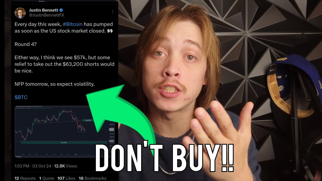 You Need to Stop Buying Crypto!! (Watch This!) - YouTube