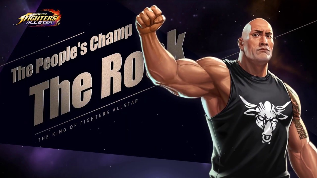 The King of Fighters ALLSTAR vs WWE || The Rock Fighter Trailer - YouTube