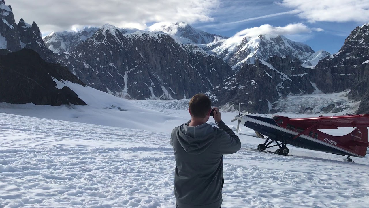 Mountain Voyager with Glacier Landing - YouTube