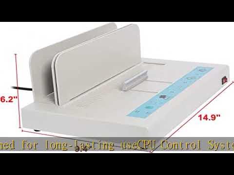 Yaegoo 110V Thermal Binding Machine 1-50MM Binding Thickness Universal Thermal Binding Machine ...