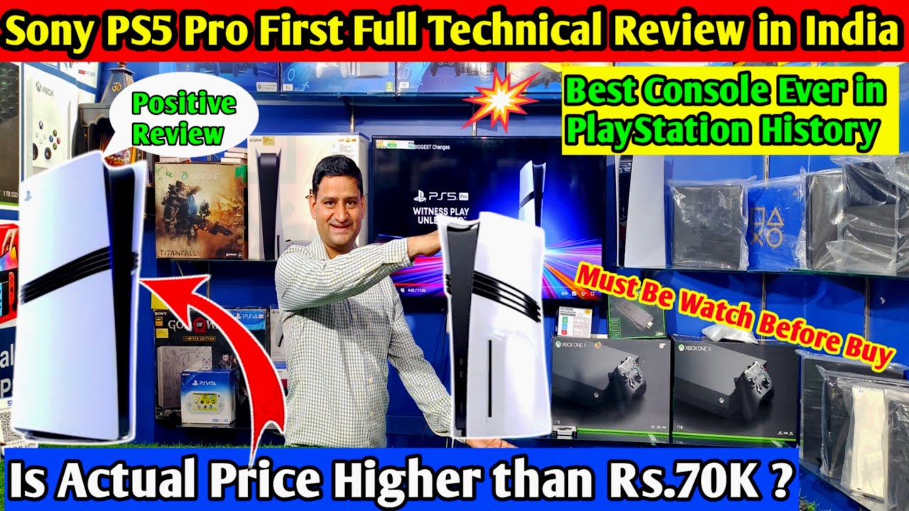 PS5 Pro Technical Review I Playstation 5 Pro Release Date I Sony PS5 ...