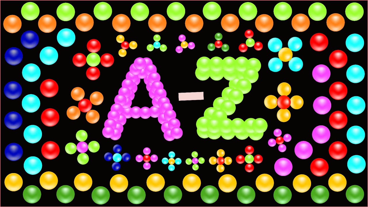 Colors Balls ABC Alphabet - ABC Alphabets Song for Children (Fun ...