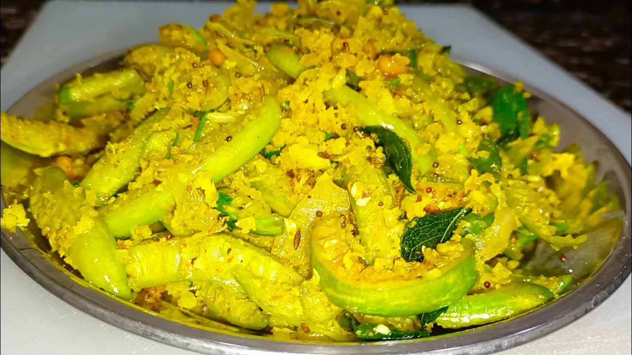ತೊಂಡೆಕಾಯಿ ಪಲ್ಯ ಮಾಡುವ ವಿಧಾನ|ivy gourd fry in kannada|tondekayi palya ...