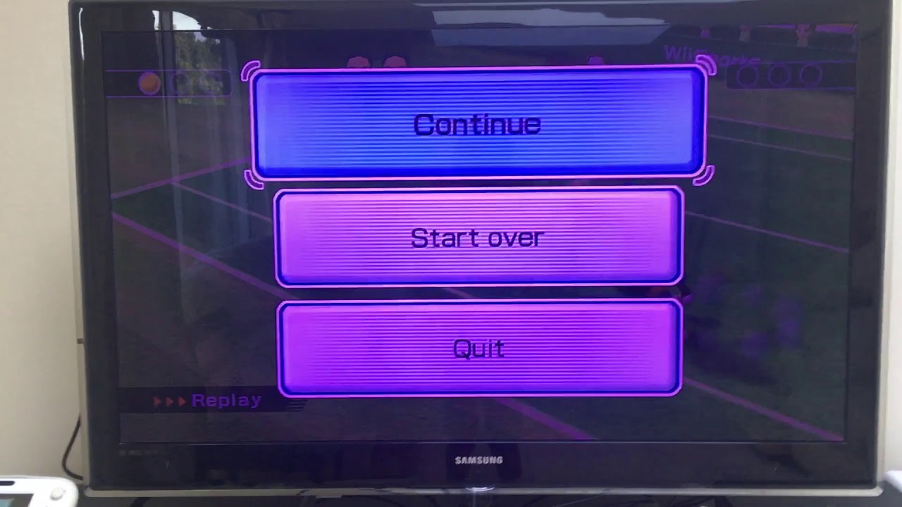 Wii Sports Tennis - Sarah Went Flying Into The Audience!!! - YouTube