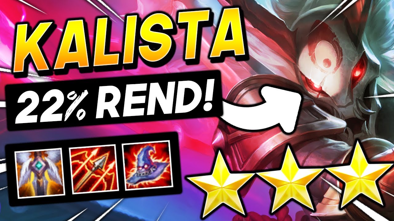 *KALISTA ⭐⭐⭐ DELETES THE META!* - TFT SET 4.5 Ranked Teamfight Tactics ...