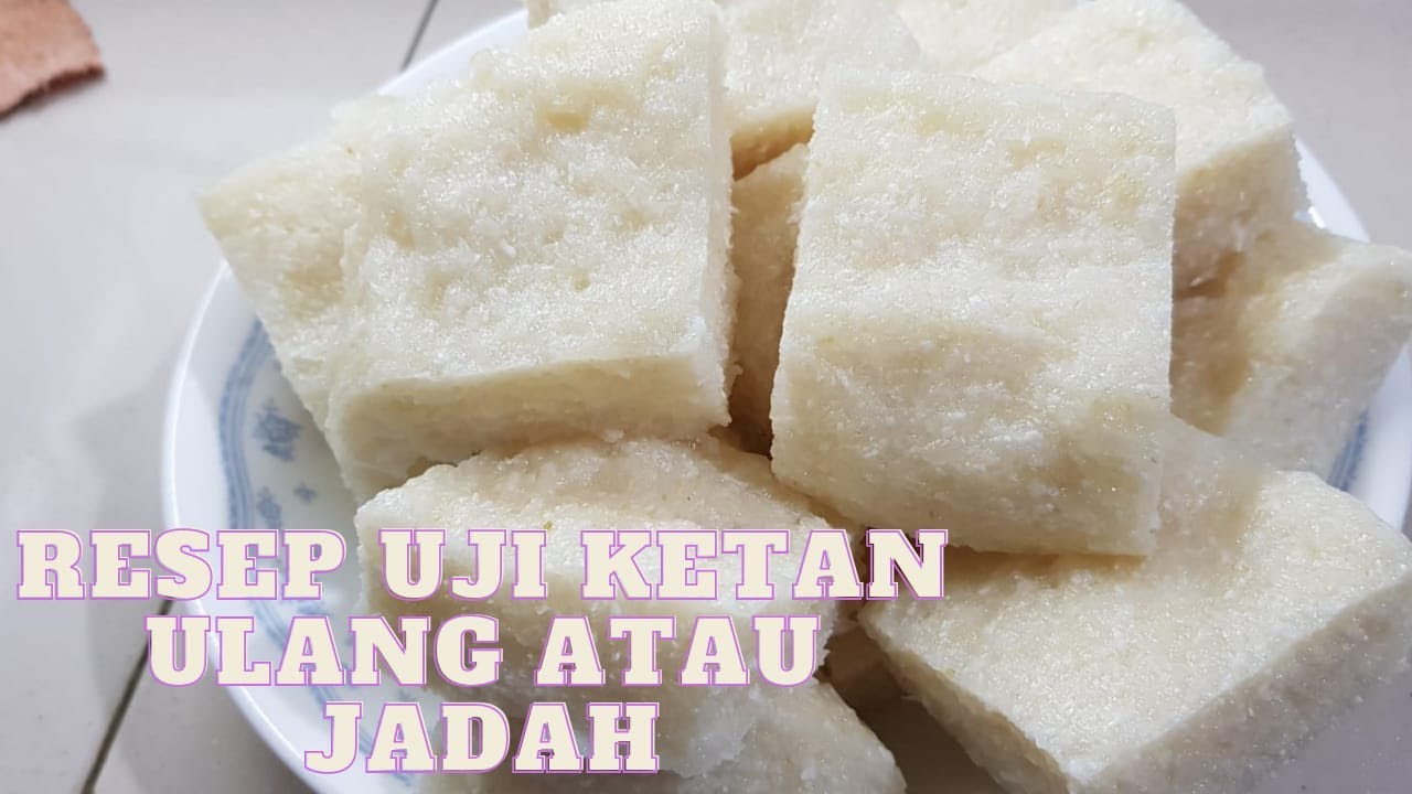 Resep uli ketan,ulen atau jadah,mudah dan simple | masakan sederhana - YouTube