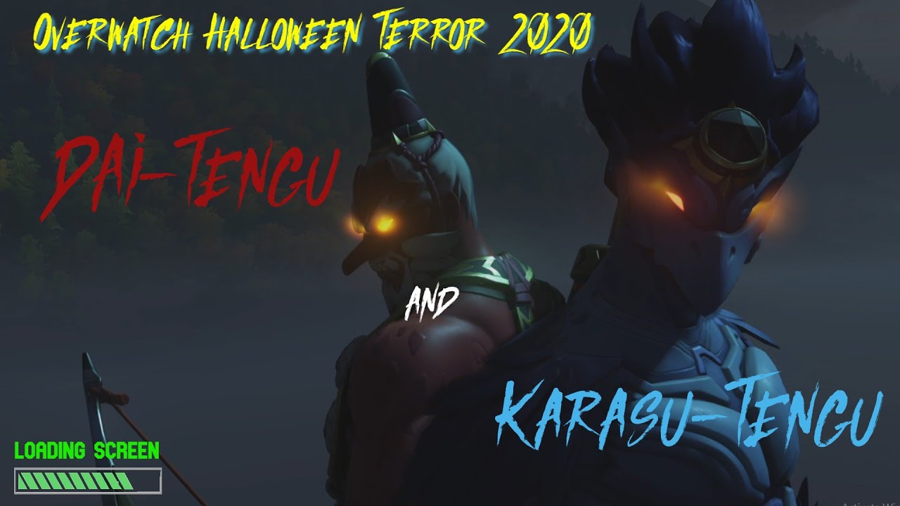Overwatch Karasu-Tengu (Genji) and Dai-Tengu (Hanzo) | Halloween👺 - YouTube
