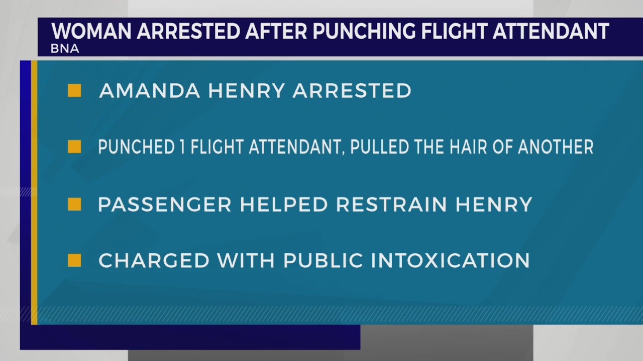 Flight Attendant Arrested
