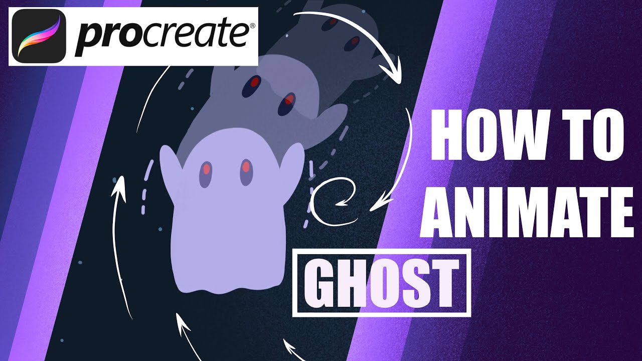 Ghost | Procreate Animation | How to animate - YouTube