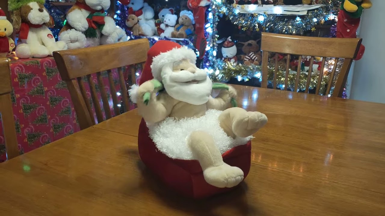 bathing santa - YouTube