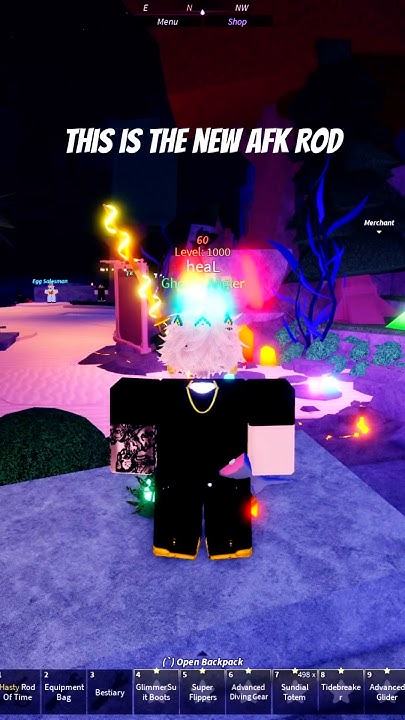 The NEW AFK Rod of Time! #fisch #roblox - YouTube
