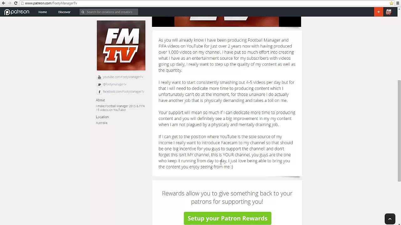 Patreon - Support the Channel & Get Bonus Content! - YouTube