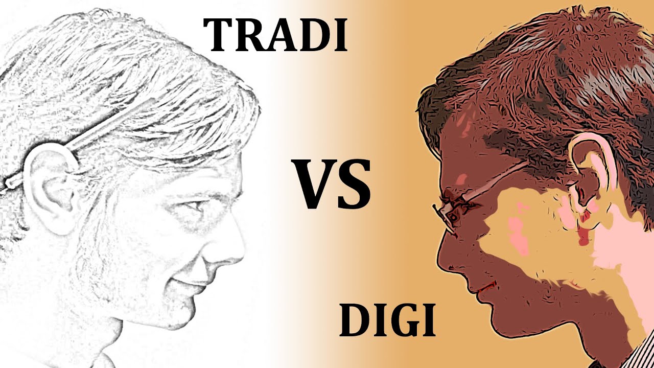 TRADI VS DIGI - RAP - YouTube