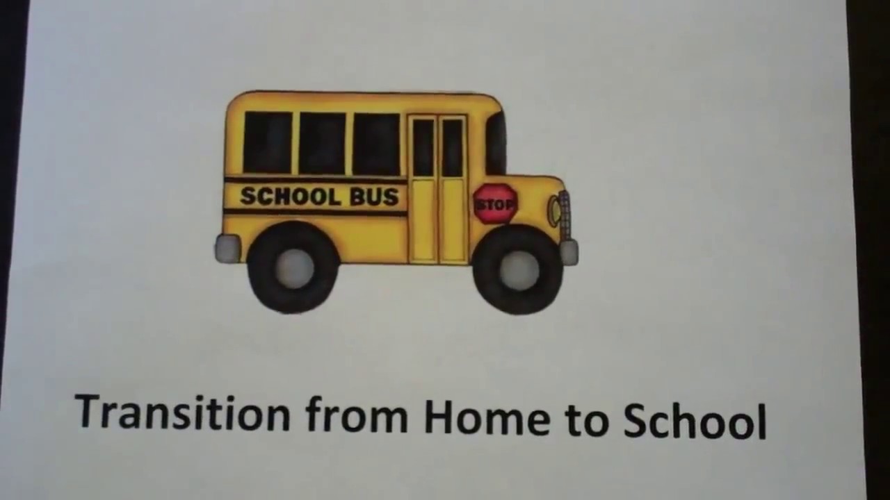 Special Education Transition from Home to School Bus - YouTube