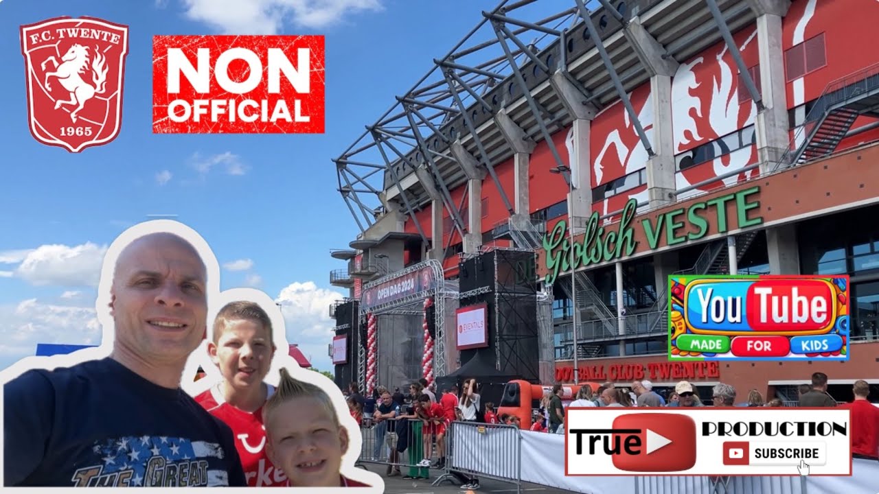 FC Twente Open dag 2024 ⚽- Enschede Grolsch Veste fc-twente 🏟️ - YouTube