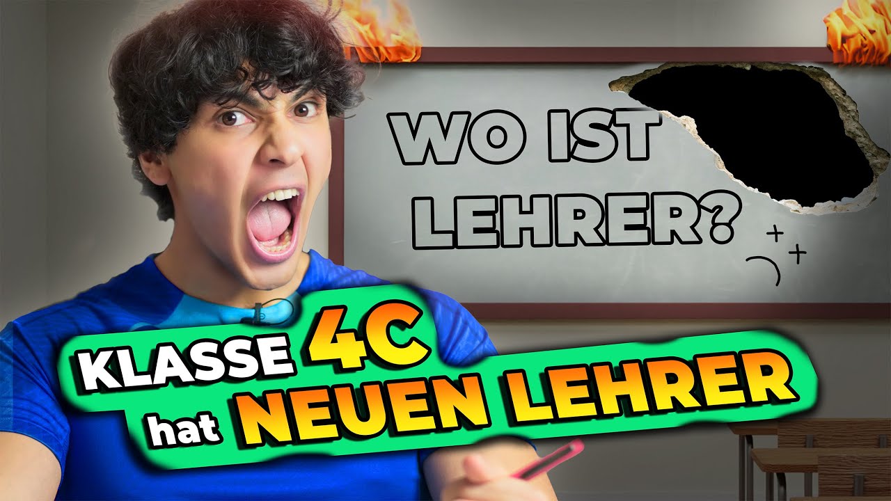 Die KLASSE 4C bekommt einen NEUEN LEHRER 😳😂 | Schule mit 4C | Mohi__07 ...