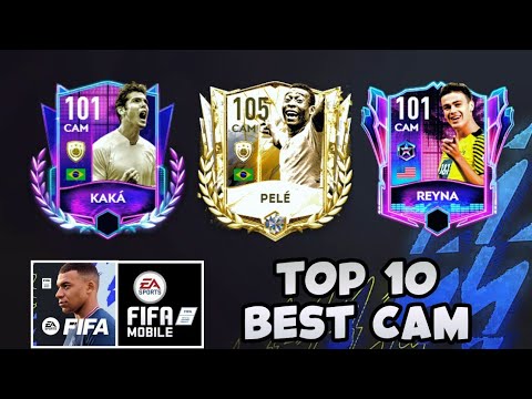 TOP 10 !! BEST CAM IN FIFA MOBILE 22 || IS CRUYFF BETTER THAN PELE ...
