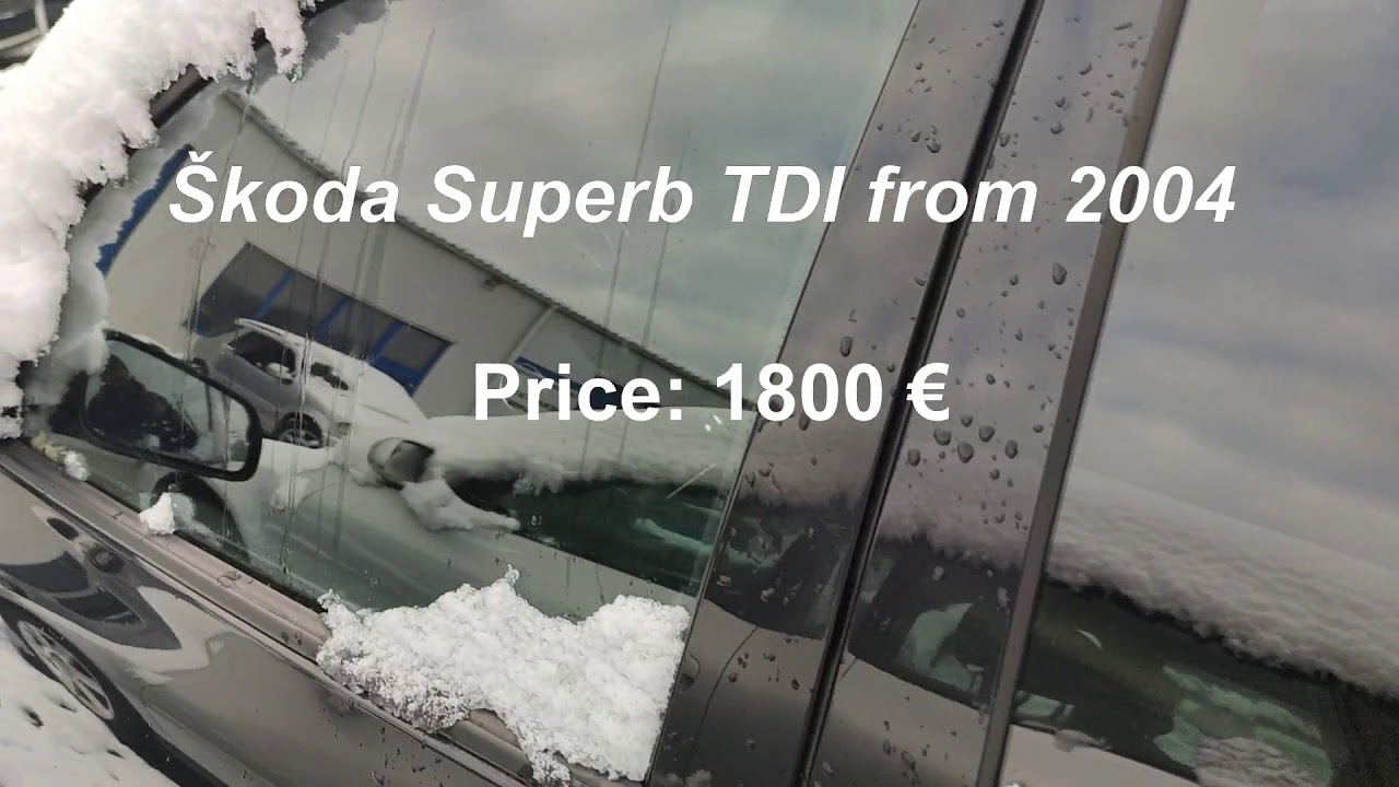 Cars in Germany for Sale in Winter snow time Good Deals! - YouTube