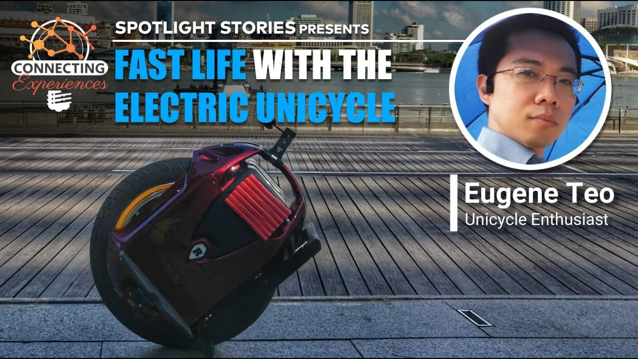 Eugene Teo on Fast Life with The Electric Unicycle - YouTube