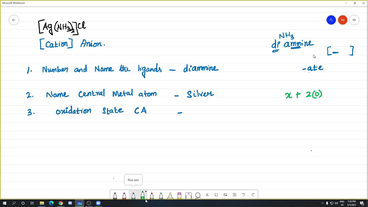 [Ag(NH3)2]Cl - YouTube