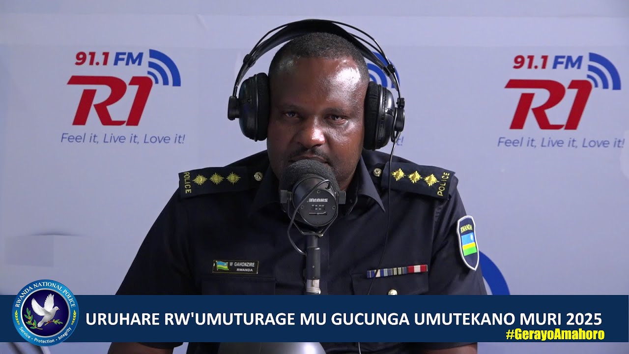 URUHARE RW'UMUTURAGE MU GUCUNGA UMUTEKANO MURI 2025- RWANDA POLICE ...
