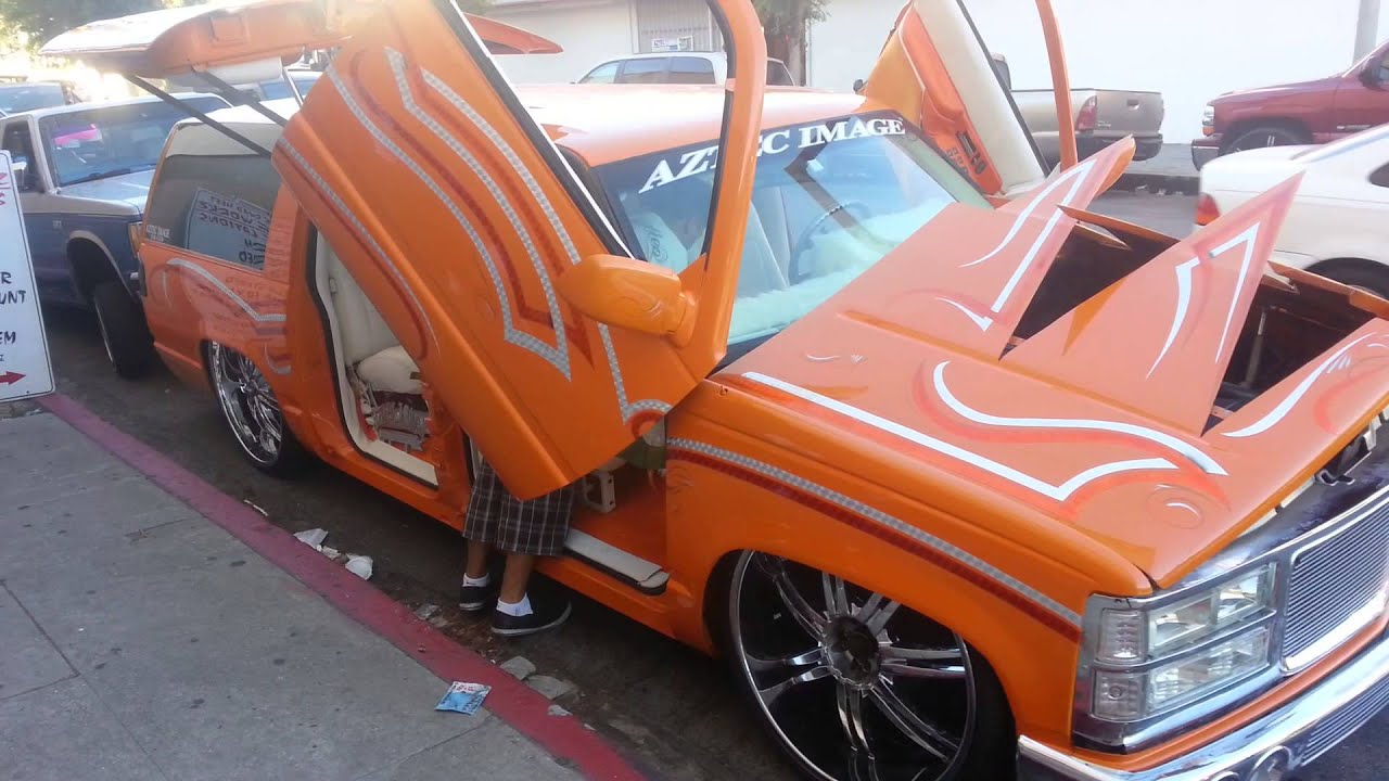 El tri GMC Suburban 1992..aztec image c.c - YouTube