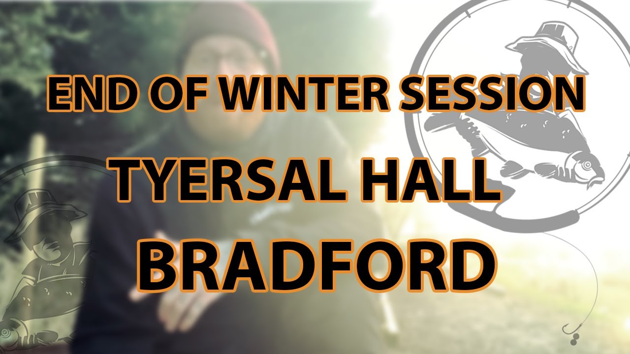 Tyersal Hall Winter Fishing, Blank on the Bank - YouTube