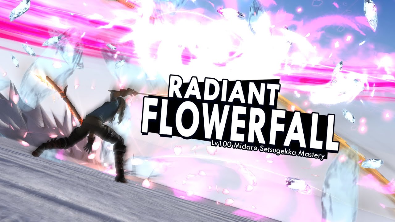 Radiant Flowerfall - a midare setsugekka VFX mod - YouTube