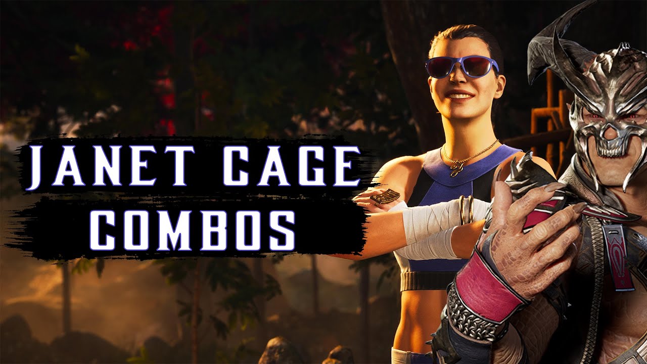 General Shao & Janet Cage Combos - Mortal Kombat 1 - YouTube