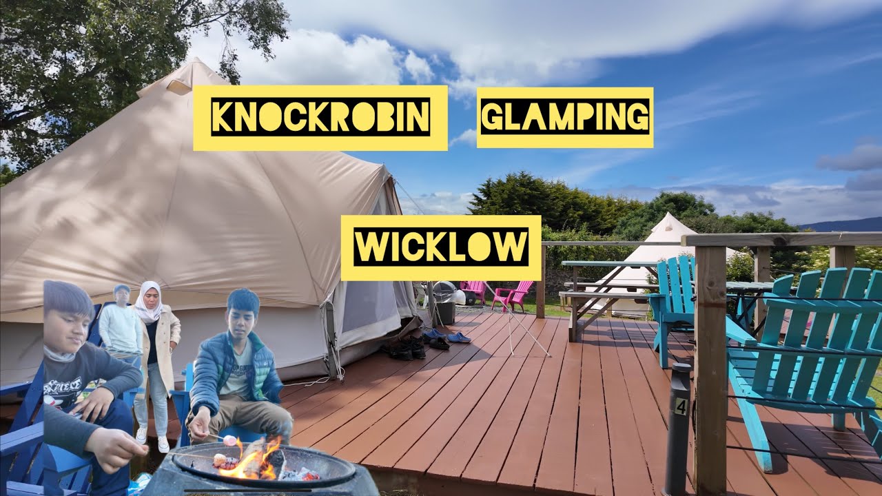 Knockrobin Glamping, Glenbeach Cliff Walk, Co Wicklow - YouTube