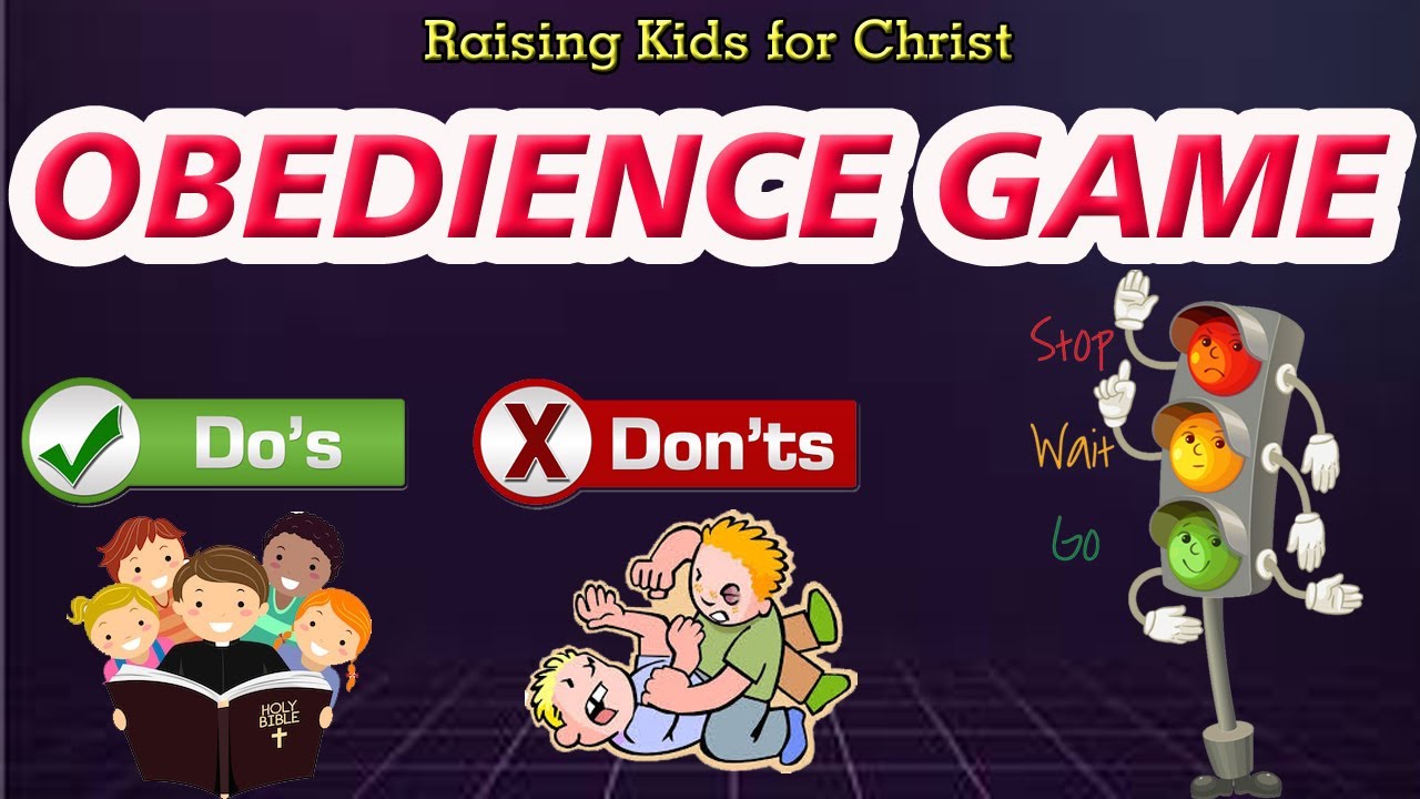 Obedience game || Latest Sunday School Game 2020 || Raising Kids for ...