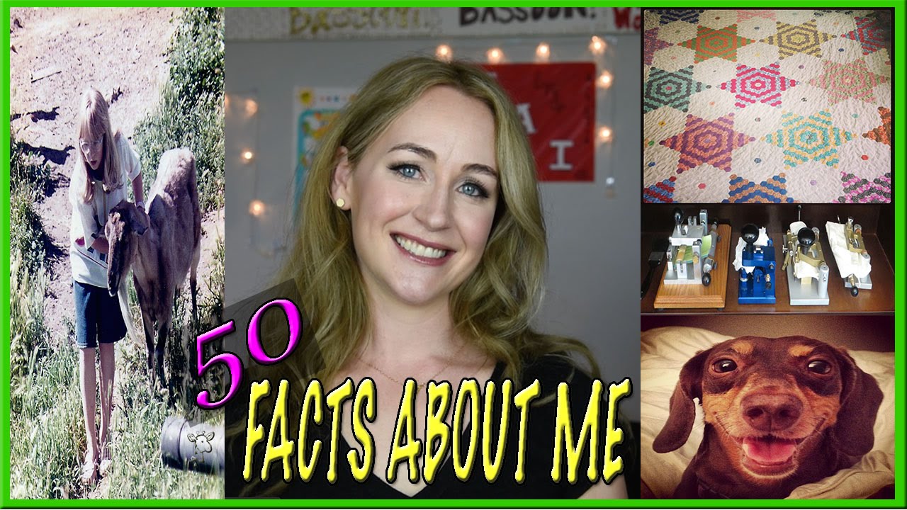 50 FACTS ABOUT ME - YouTube