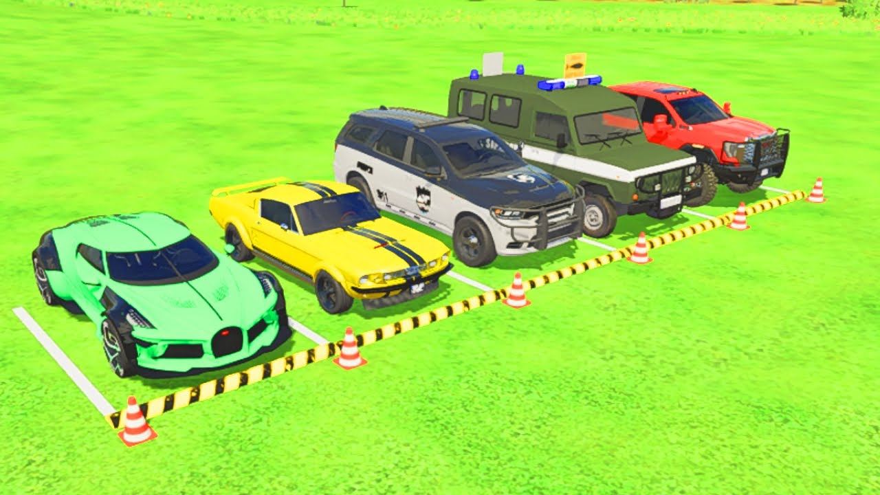 TRANSPORTING CAR , BUGATTI, MUSTANG, DODGE POLİCE ,KİA CEED, GMC SİERRA ...