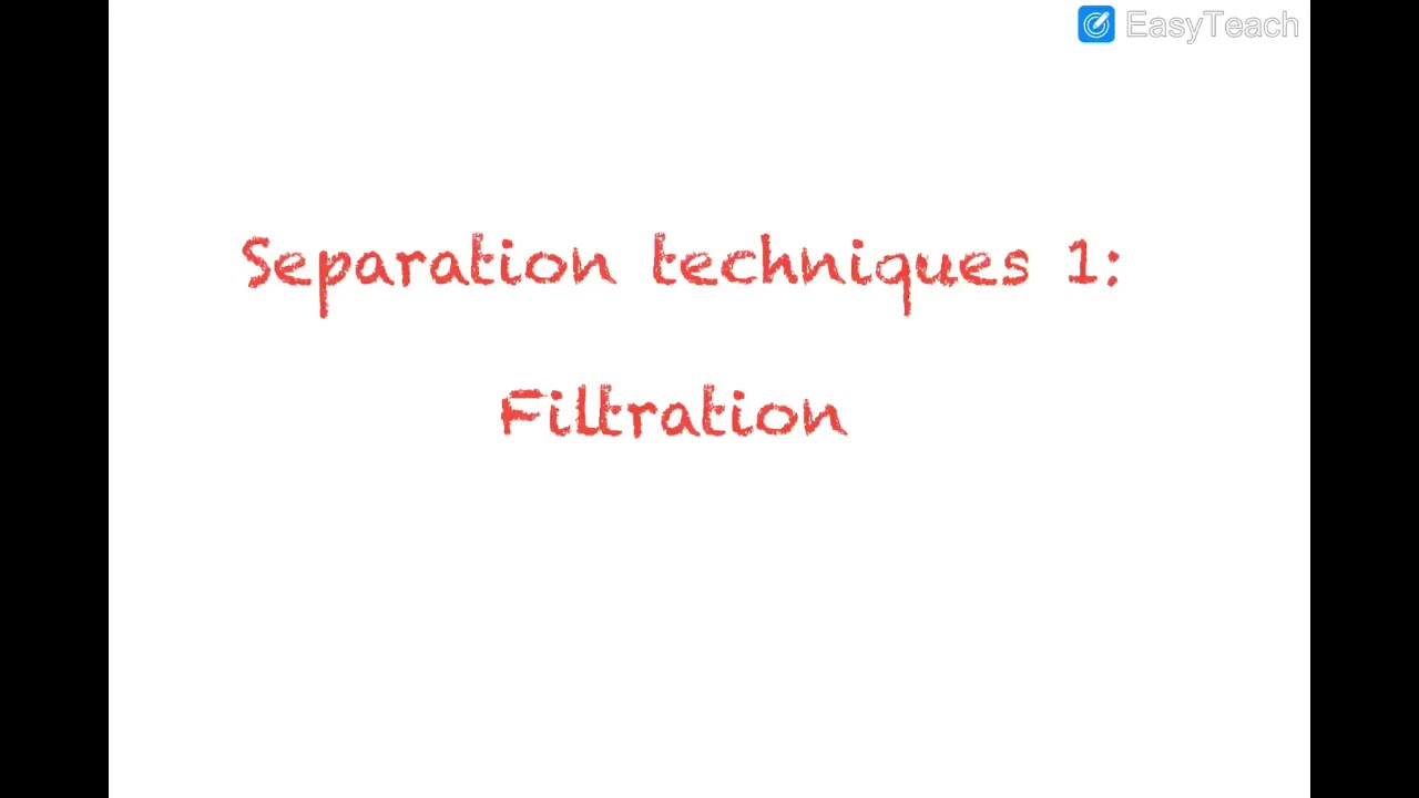 Grade 8- filtration - YouTube