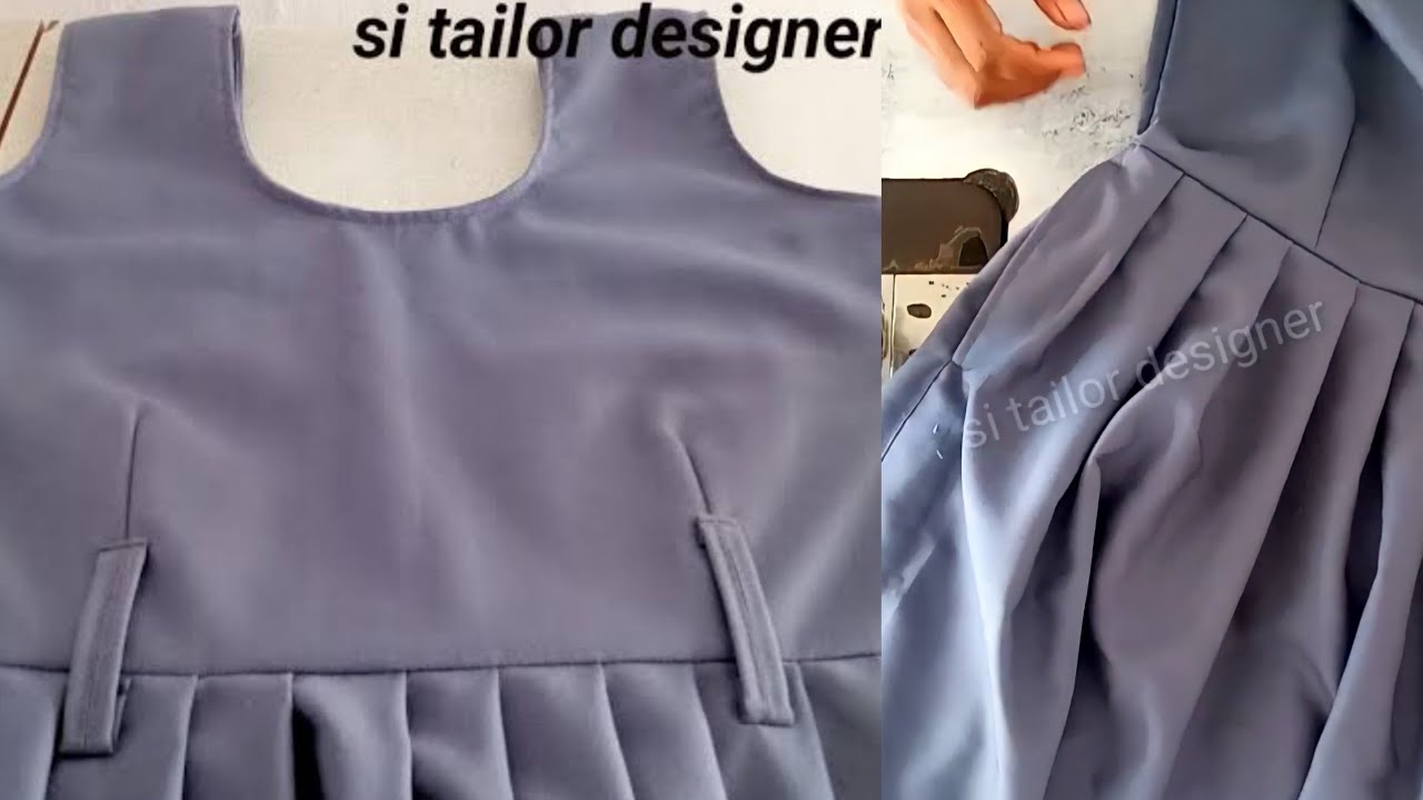 School Uniform Pinafore Stitching Tailoring Classes Girls School ...