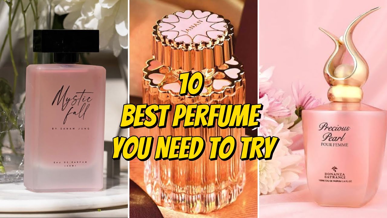 TOP TEN BEST PERFUMES FOR WOMEN IN PAKISTAN//BEST BRANDS// - YouTube
